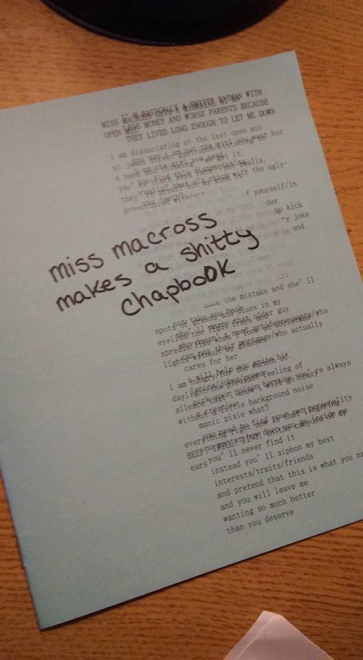 So You Want to Publish a Chapbook – miss macross